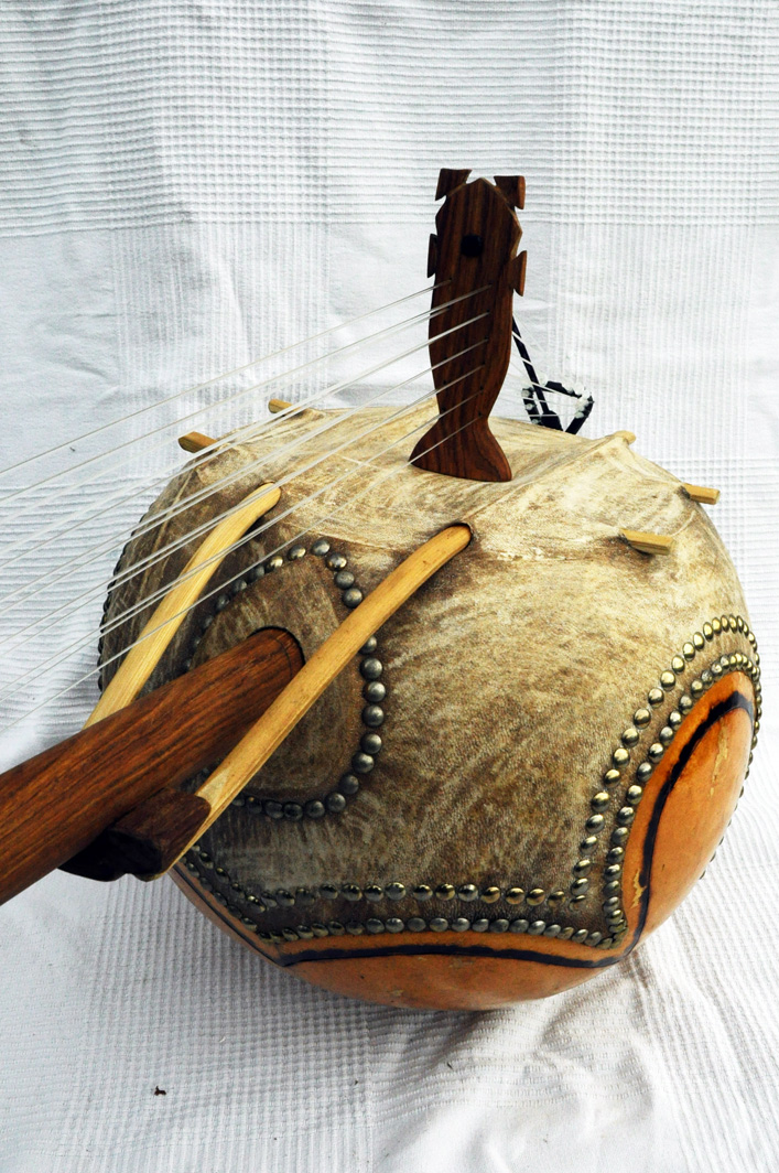 Premium Kamale Ngoni 5055 - 12 strings Premium ngoni - High end kamalengoni