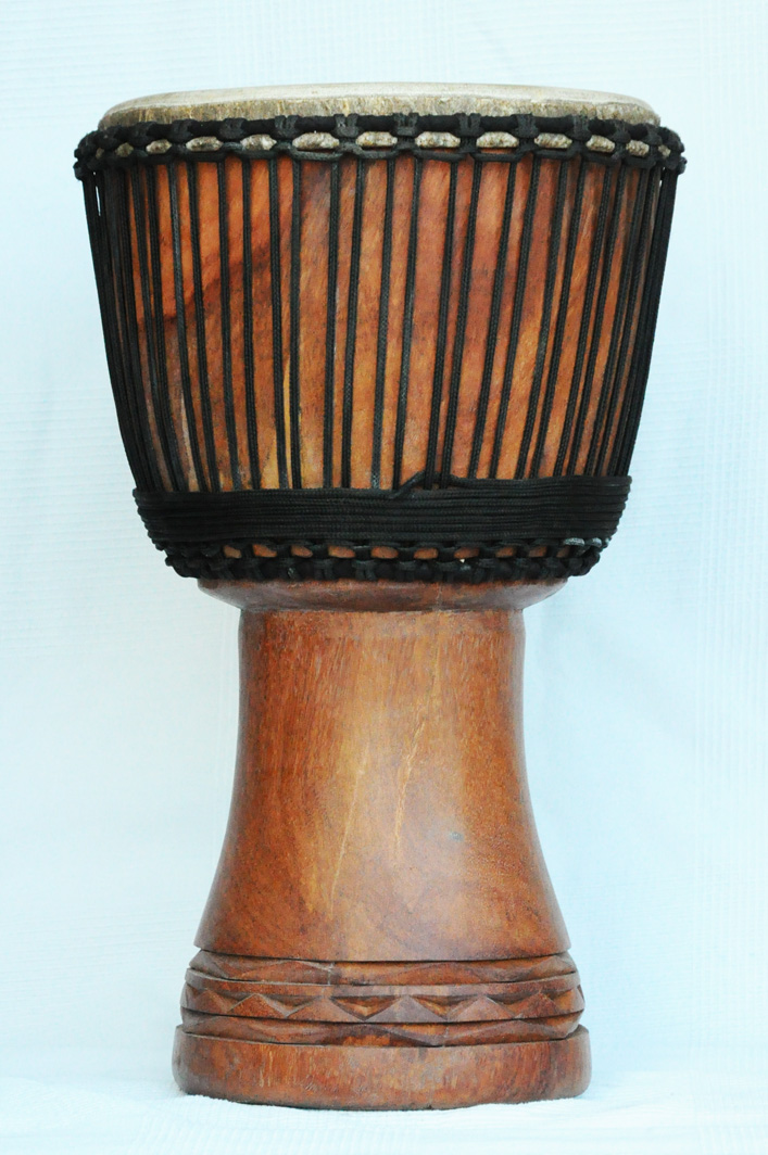 Djembe kaufen - Große Lenke Djembe trommel aus Mali