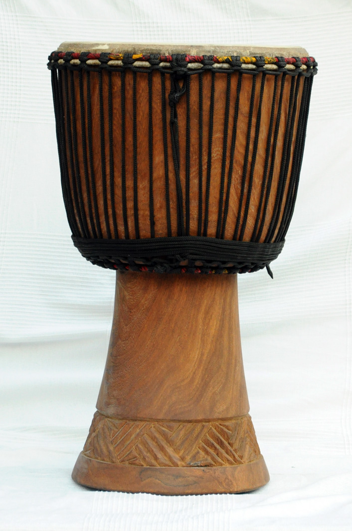 Djembe kaufen - Große Bushmango Djembe trommel aus Mali