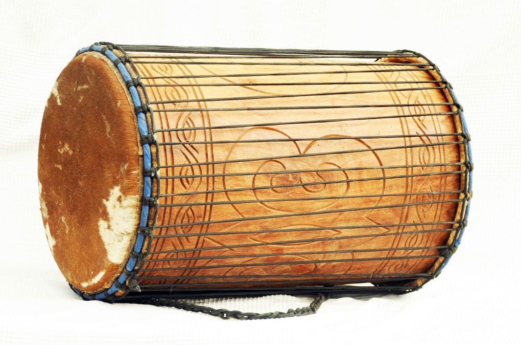 Dundun Basstrommel kaufen - Sangban Basstrommel aus Ghana
